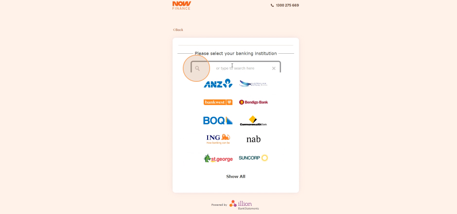 Providing bank statements or payslips