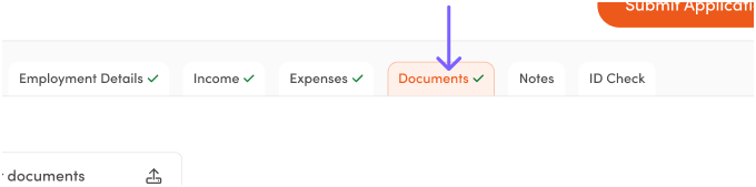Uploading additional documents